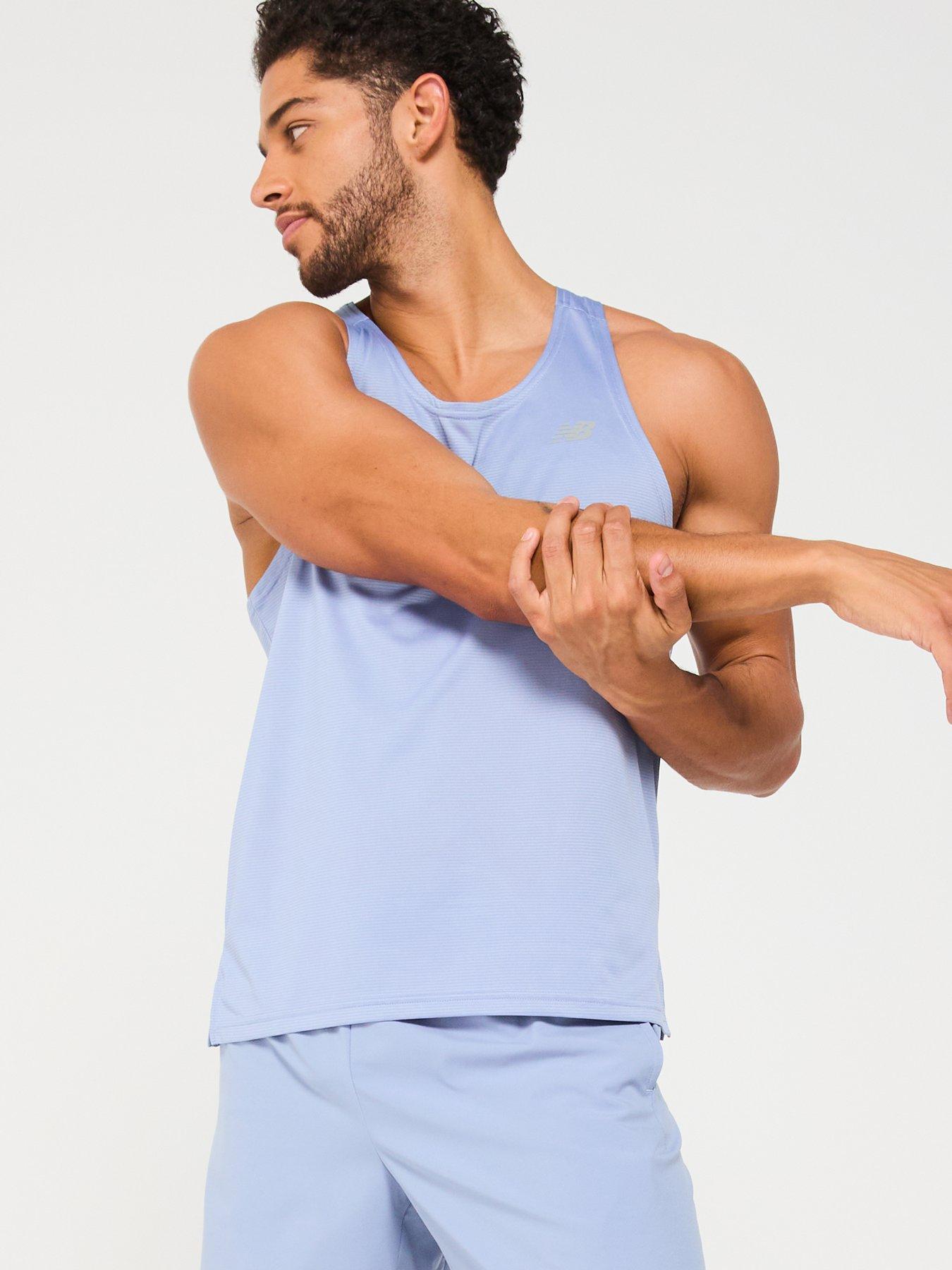 New Balance Men's Running Sport Essentials Vest - Blue | Very