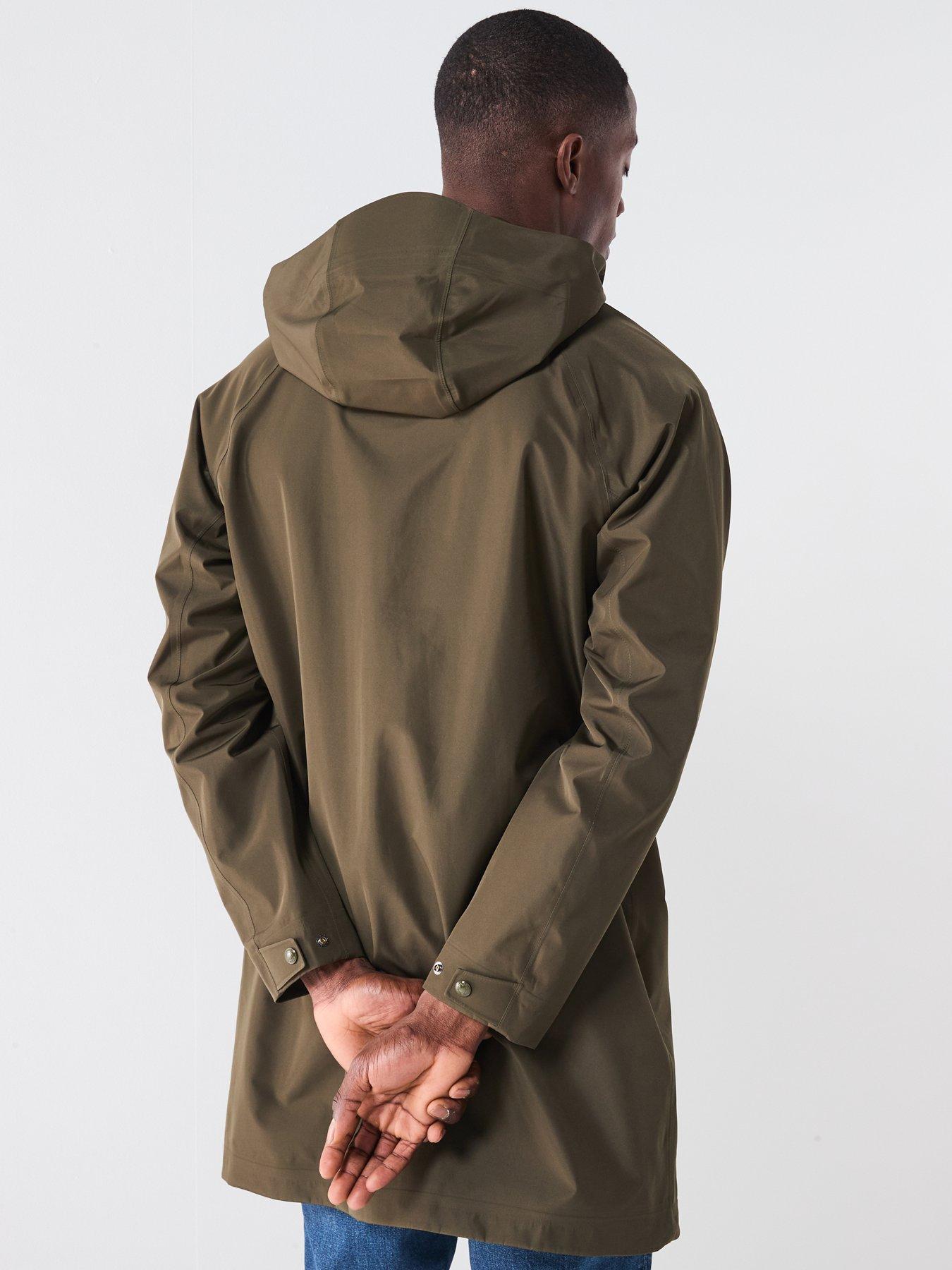 Belstaff Force Tritech Overcoat - Dark Khaki | Very