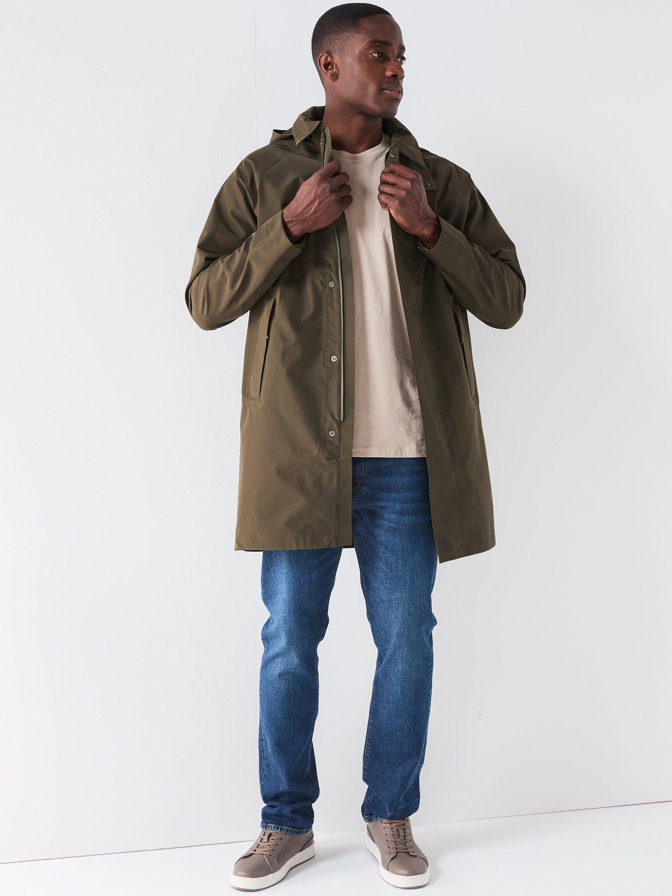 Belstaff Force Tritech Overcoat - Dark Khaki | Very