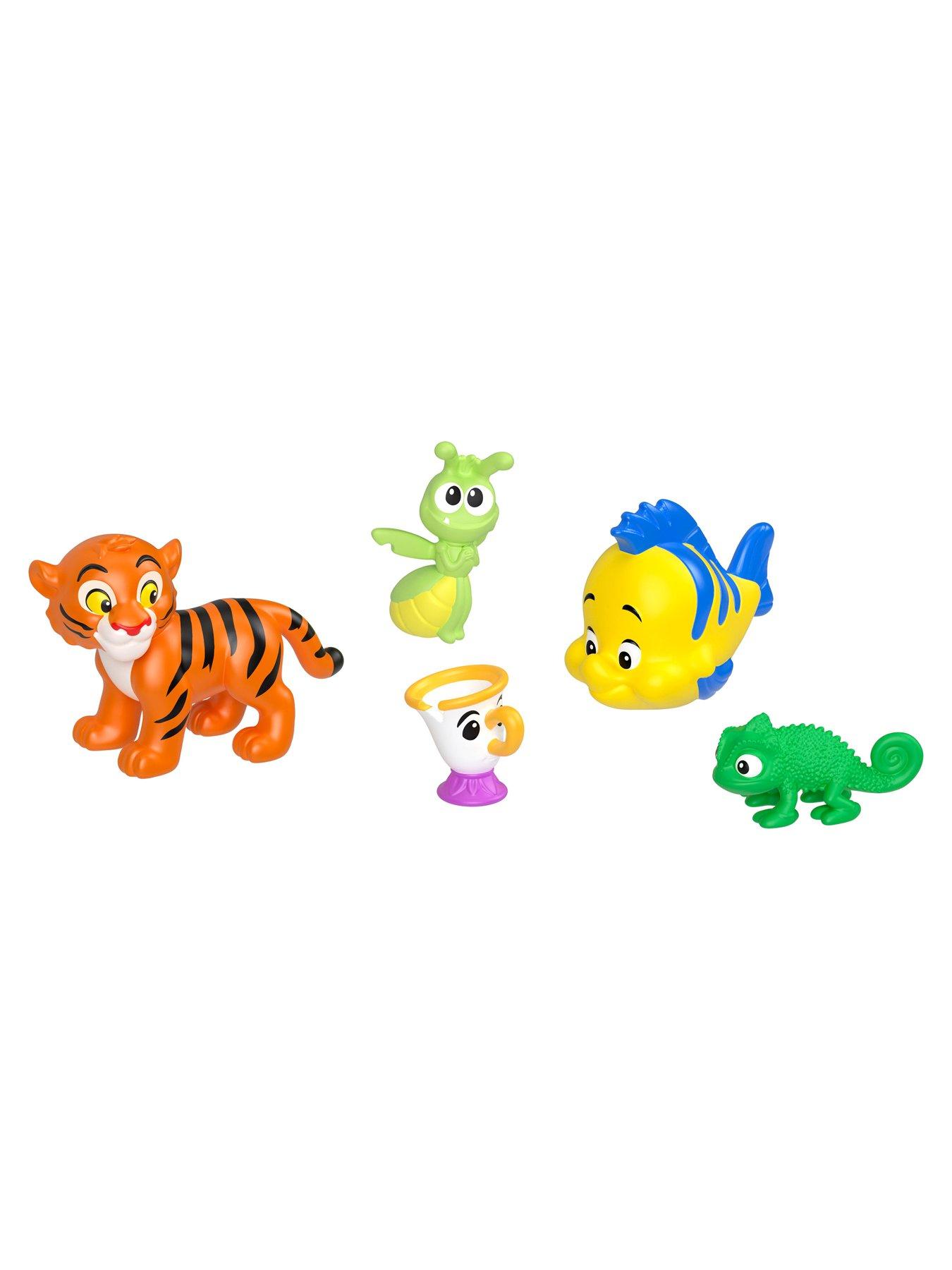 Disney Princess & Friends Set with 5 Small Dolls in Sparkling Outfits ...
