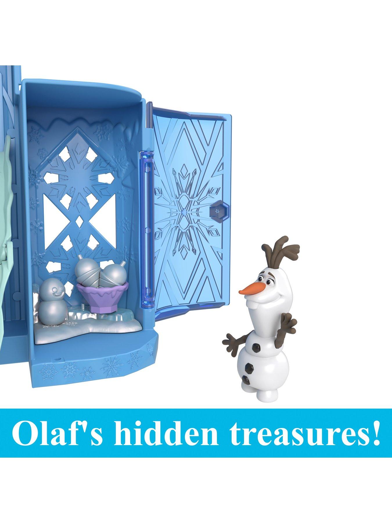 Disney Frozen Elsa Stackable Castle Doll House Playset with Small Doll ...