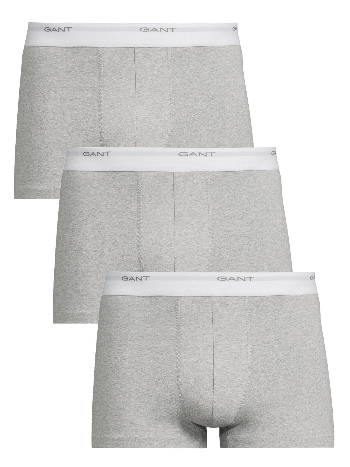 GANT 3 Pack Trunks - Light Grey | Very