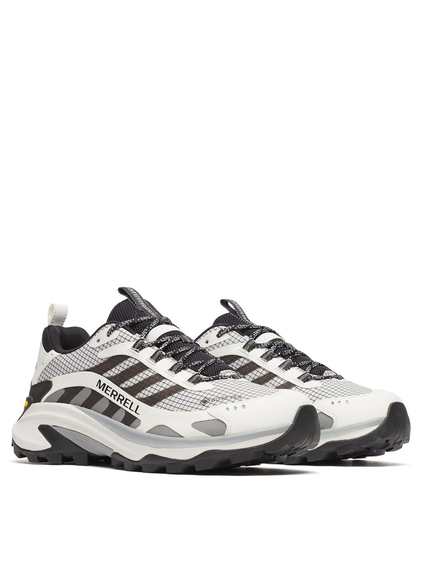 Merrell Mens Moab Speed 2 Goretex Hiking Shoes - Off White - Cream | Very