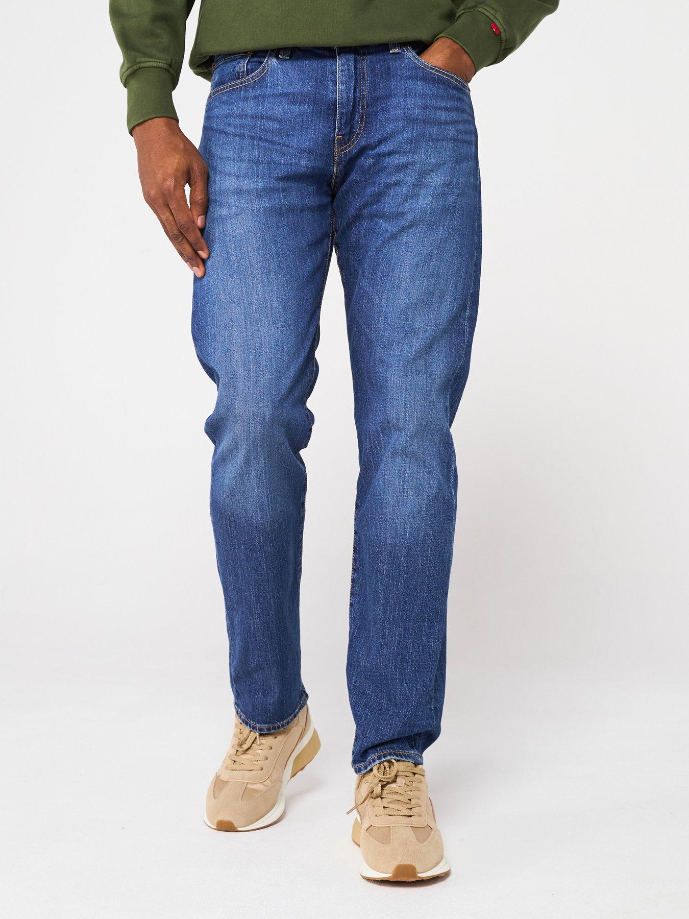 Levi's 502 Tapered Fit Jeans - Dark Blue | Very
