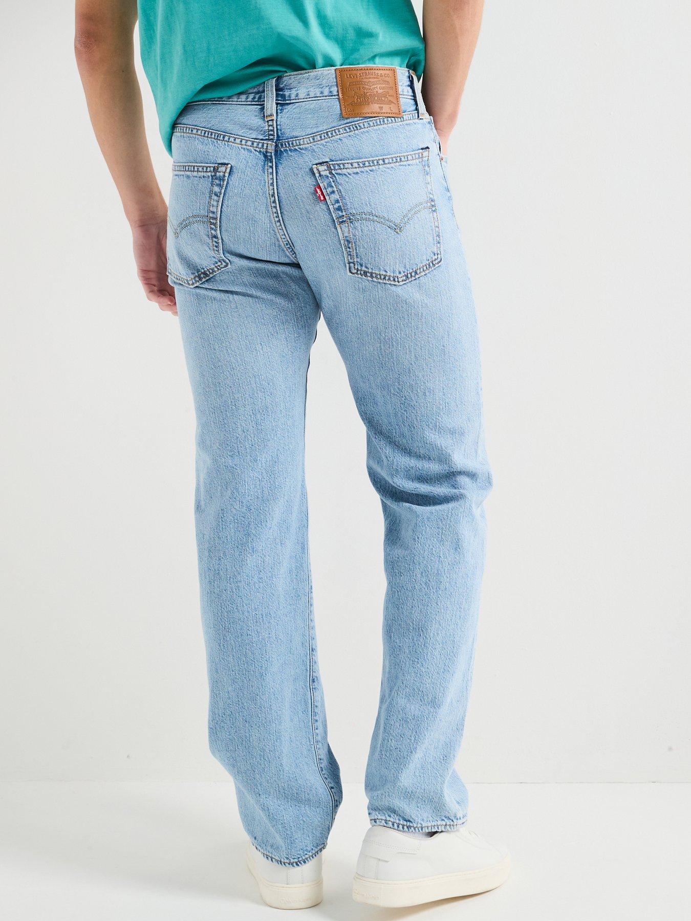 Levi's Levis 555T Relaxed Straight Fit Lightweight Linen+ Jeans - Call ...