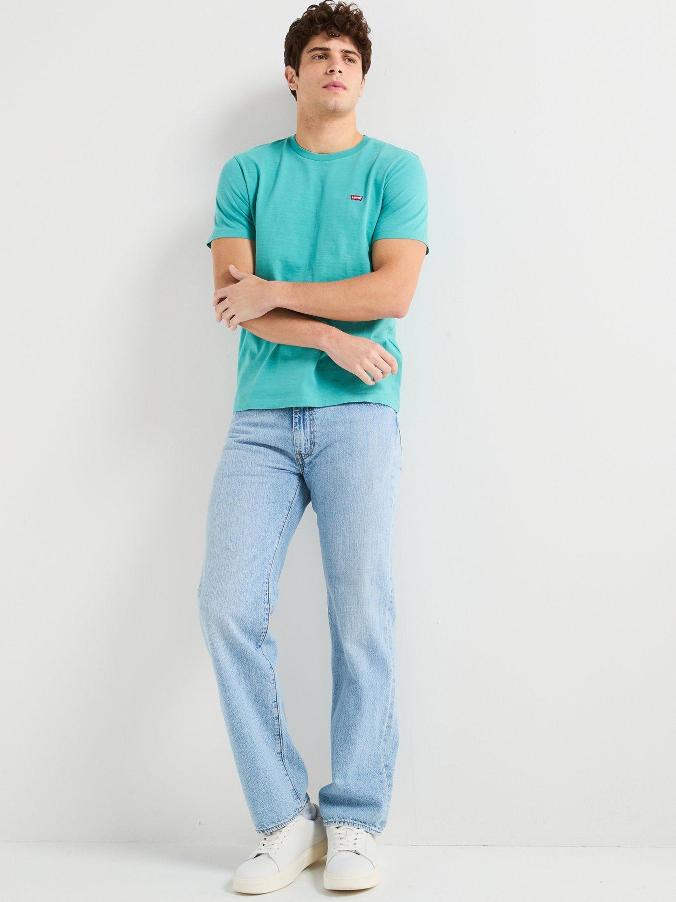 Levi's Levis 555T Relaxed Straight Fit Lightweight Linen+ Jeans - Call ...