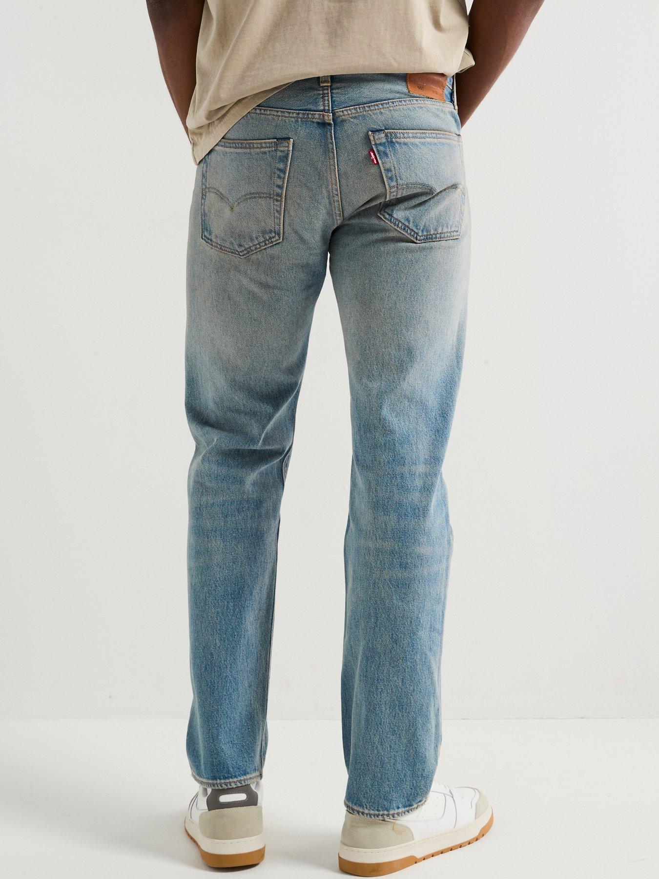 Levi's 501 Original Straight Fit Jeans - Dirty Work - Blue | Very