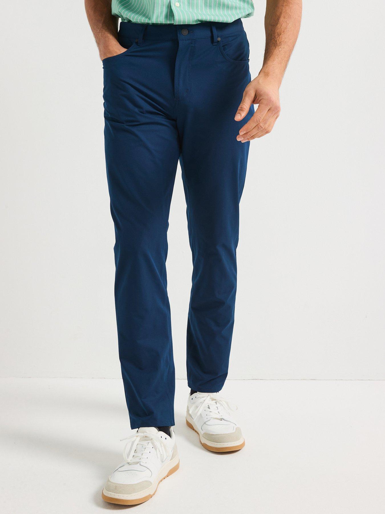 Tommy Hilfiger Denton 5 Pocket Tech Chinos - Black | Very