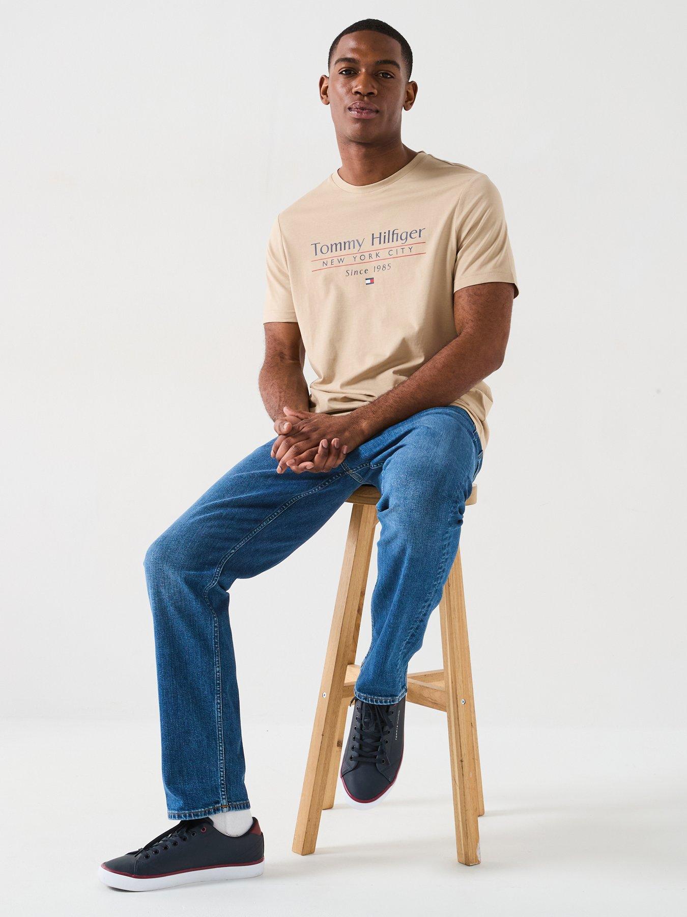 Tommy Hilfiger Mercer Cobalt Blue Straight Jeans - Dark Blue | Very