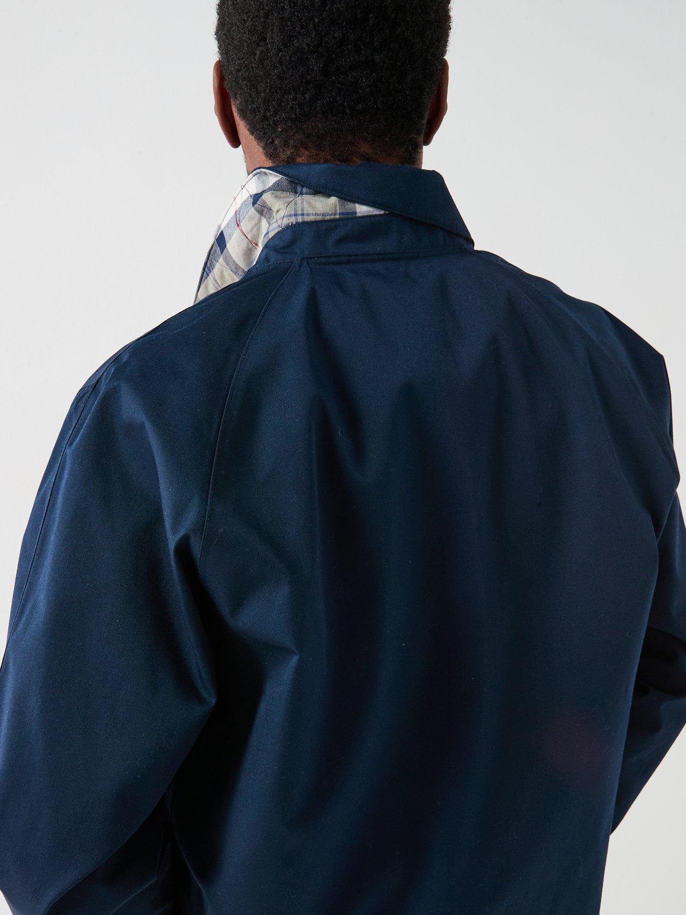 Barbour Short Rokig Waterproof Jacket - Navy | Very
