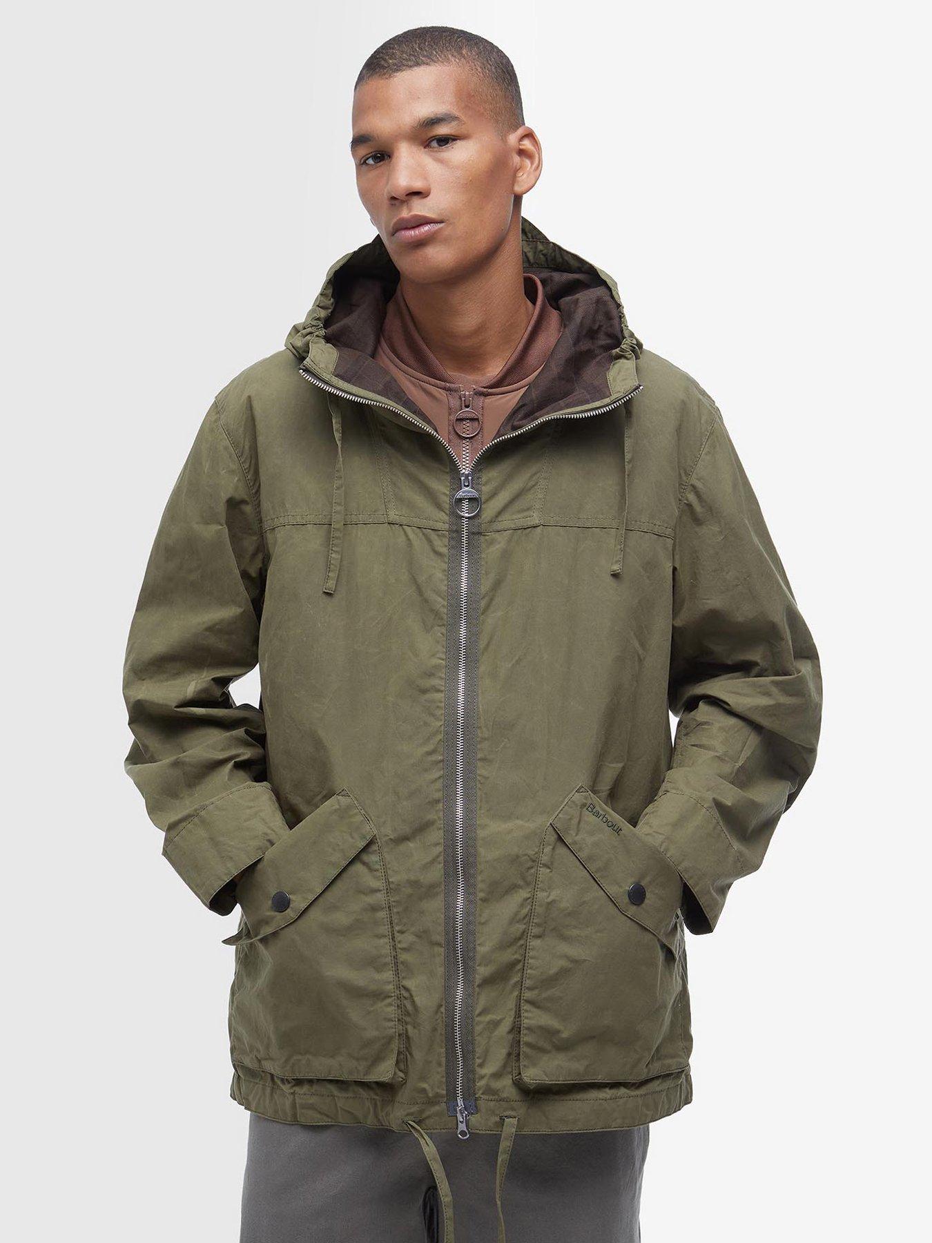 Barbour International Future Overhead Jacket Dark Brown Very