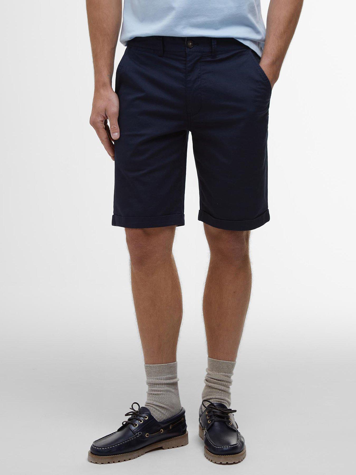 Barbour Smart Chino Shorts - Navy | Very