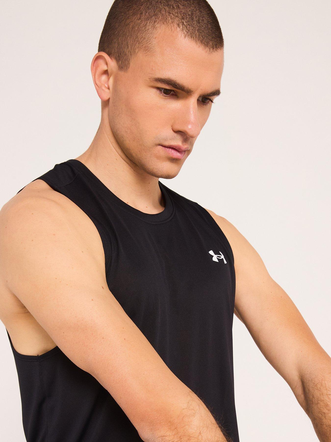 UNDER ARMOUR Mens Training Tech Tank - Black | Very