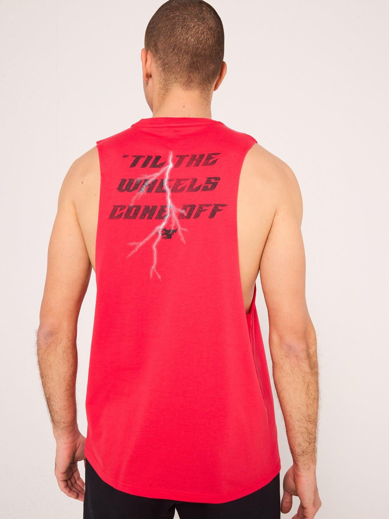 UNDER ARMOUR Men's Training Project Rock Tank - Red | Very