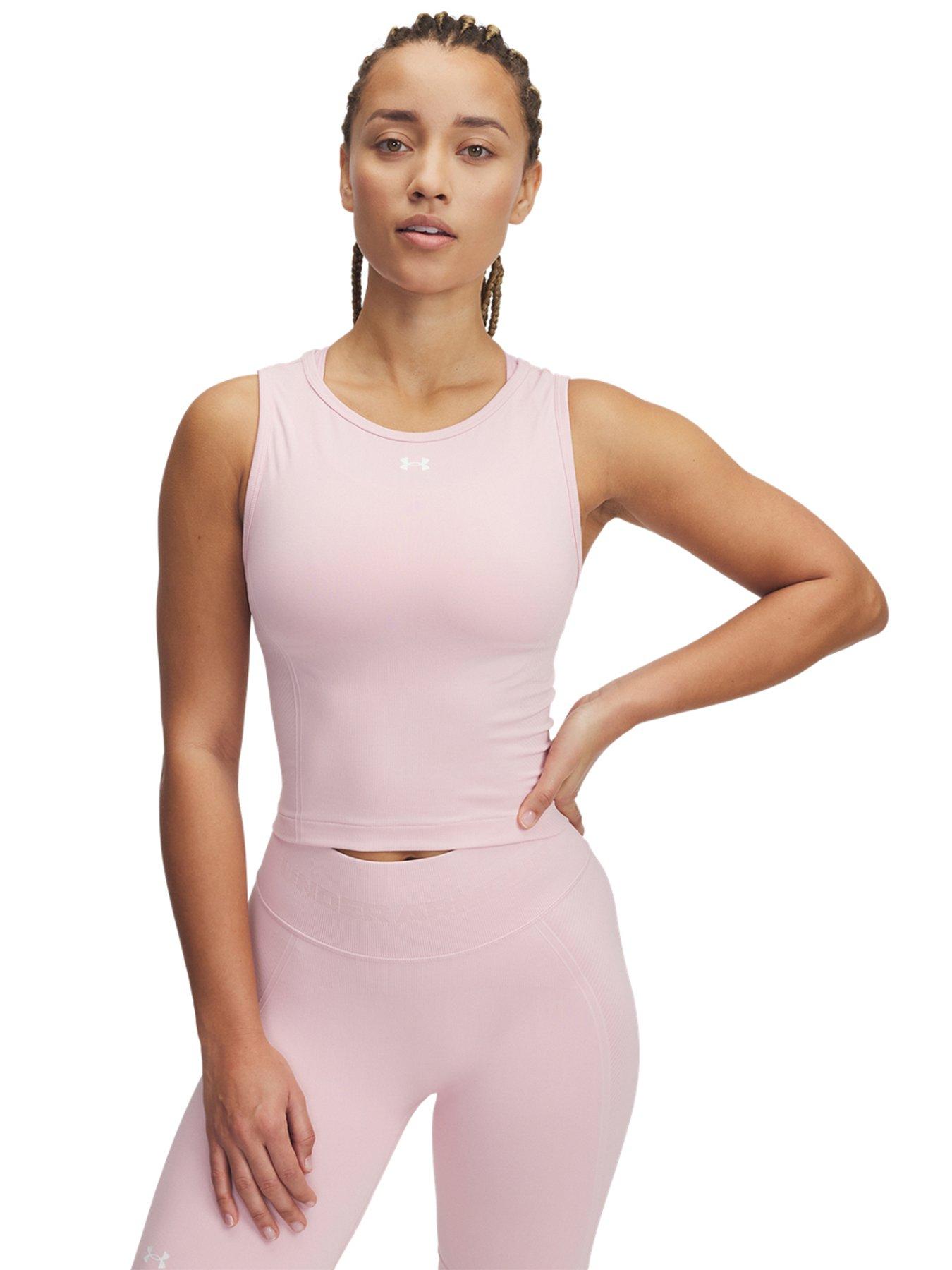 UNDER ARMOUR Women's Training Vanish Seamless Tank - Pink | Very