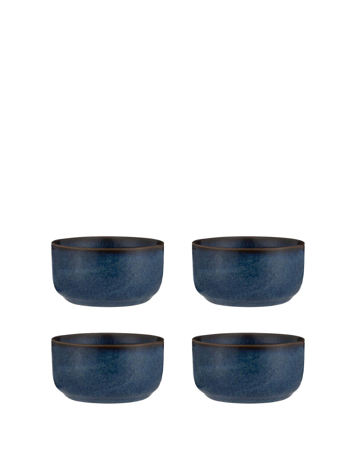 Mason Cash Reactive Set of 4 Ramekins in Blue | Very