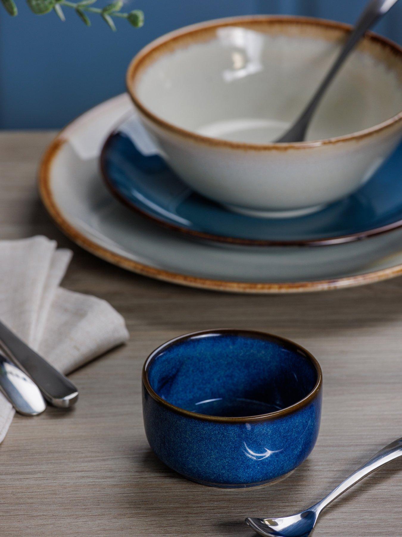 Mason Cash Reactive Set of 4 Ramekins in Blue | Very