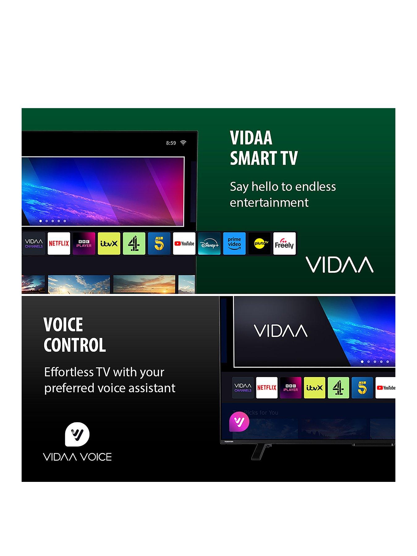 Toshiba 55UV2F53DBU 55-inch 4K Ultra HD Smart TV - TRU Resolution, TRU ...