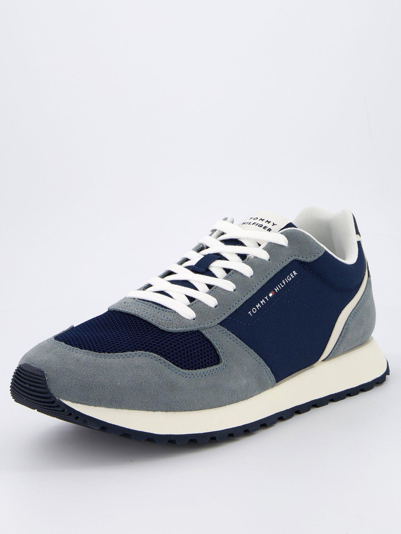 Tommy Hilfiger New Runner Eva Mix Trainers - Navy | Very