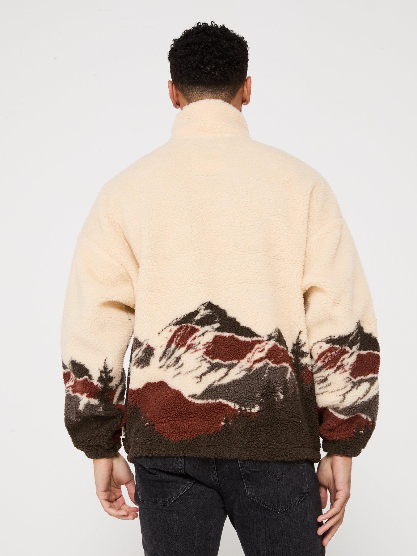 Jack & Jones Mountain Teddy Zip Jacket - Brown | Very
