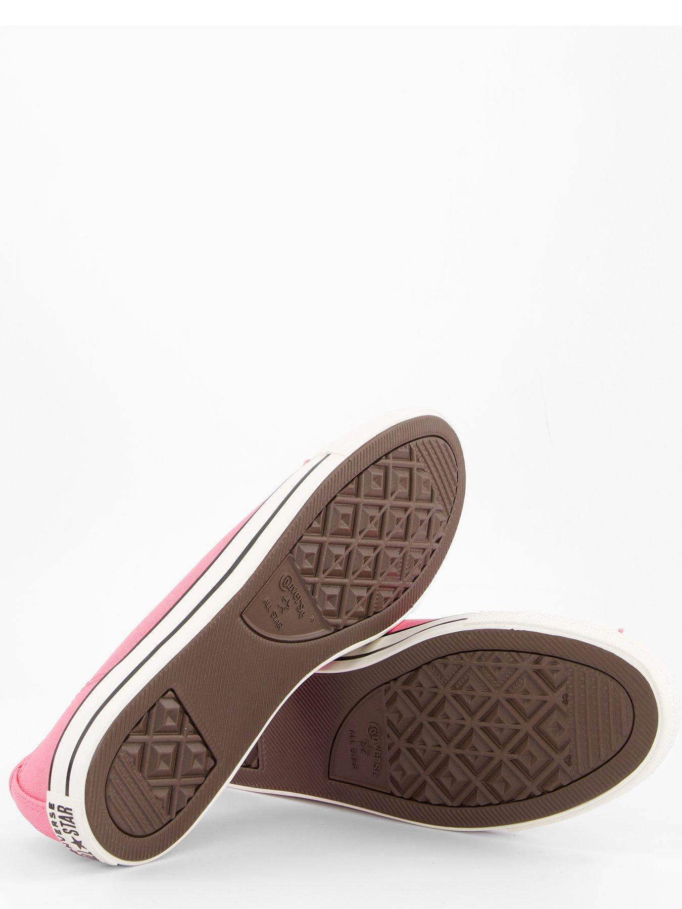 Converse Womens Chuck Taylor All Star Dainty Ballerina Canvas - Pink ...