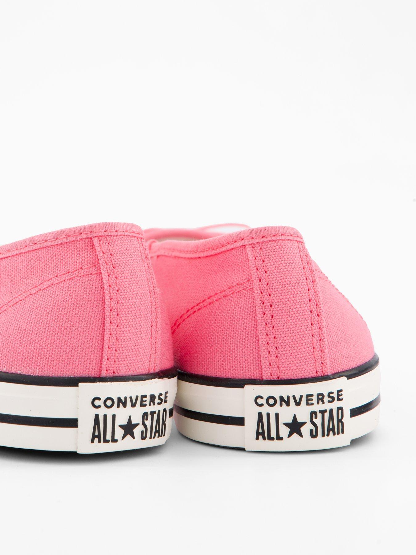 Converse Womens Chuck Taylor All Star Dainty Ballerina Canvas - Pink ...