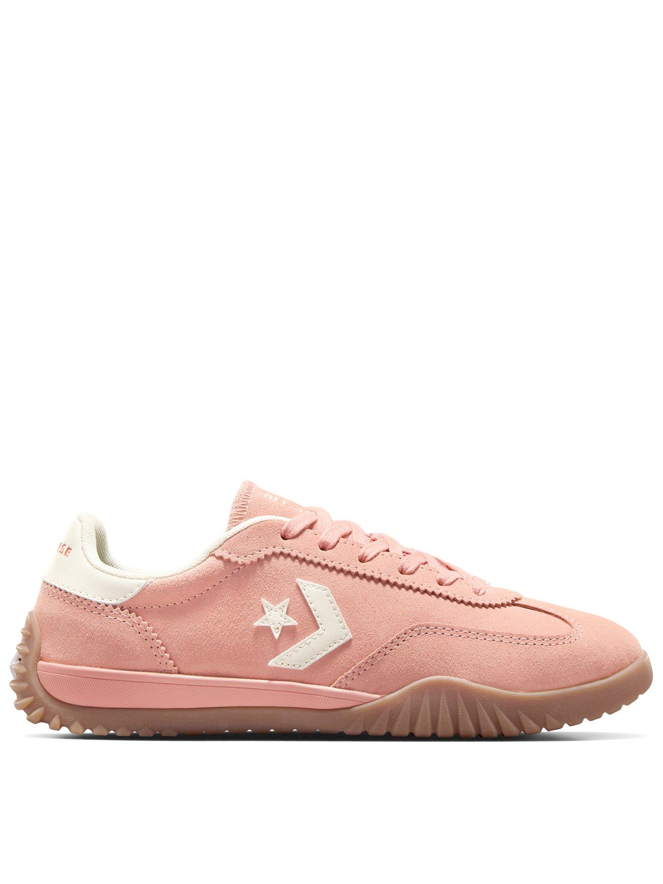 Converse Womens Run Star Trainer Suede Ox - Pink | Very