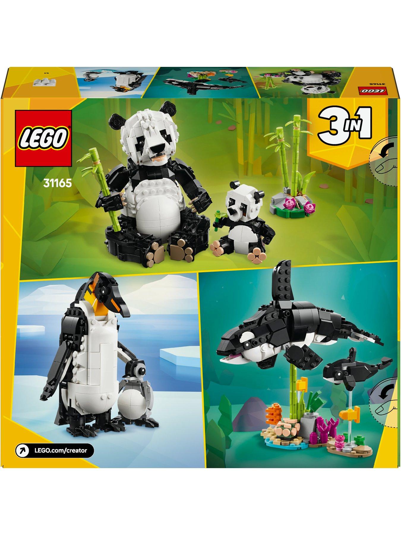 LEGO Creator 3-in-1 Wild Animals: Panda Family 31165 | Very