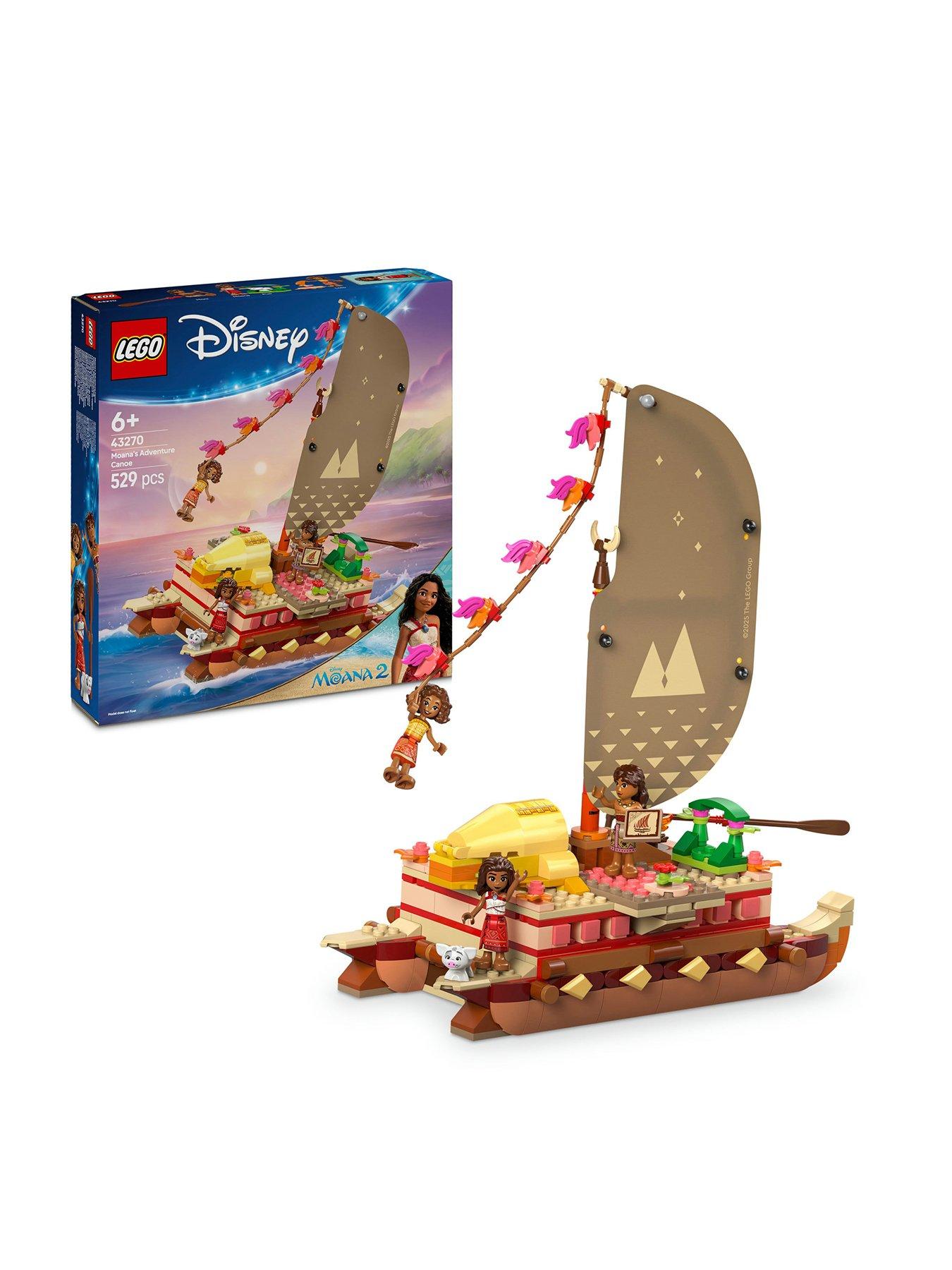 LEGO Disney Moana’s Adventure Canoe 43270 | Very