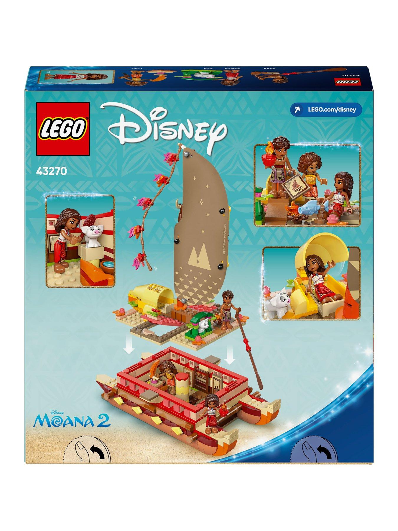 LEGO Disney Moana’s Adventure Canoe 43270 | Very