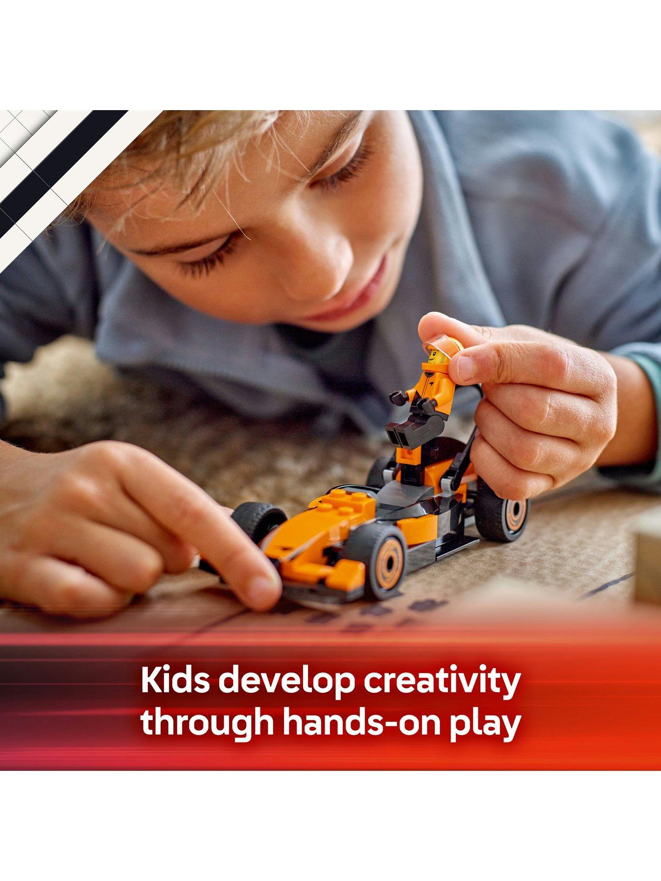 LEGO City F1 Driver with McLaren Race Car Toy 60442 | Very