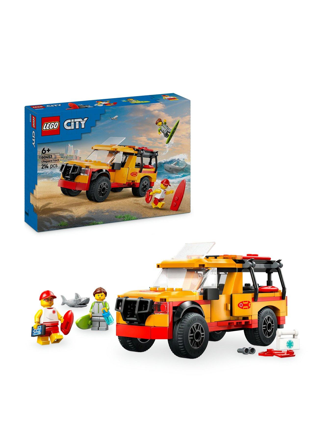 LEGO City Lifeguard Beach Rescue Truck Playset 60453 Very