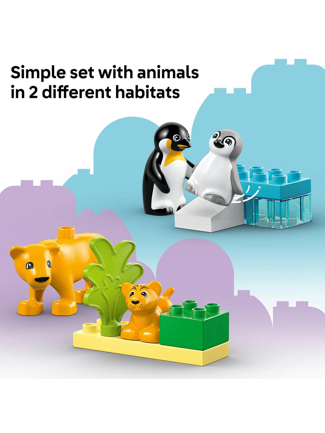 LEGO Duplo Wild Animal Families: Penguins & Lions 10442 | Very