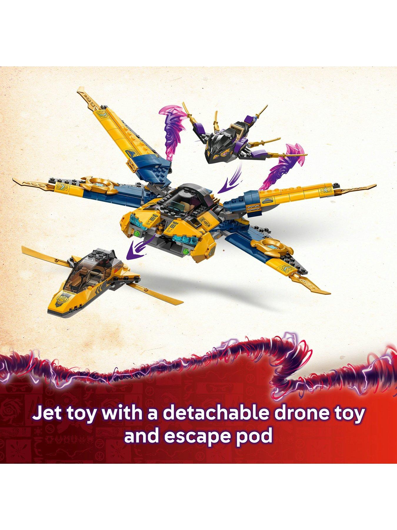LEGO Ninjago Ras and Arin’s Super Storm Jet 71833 | Very