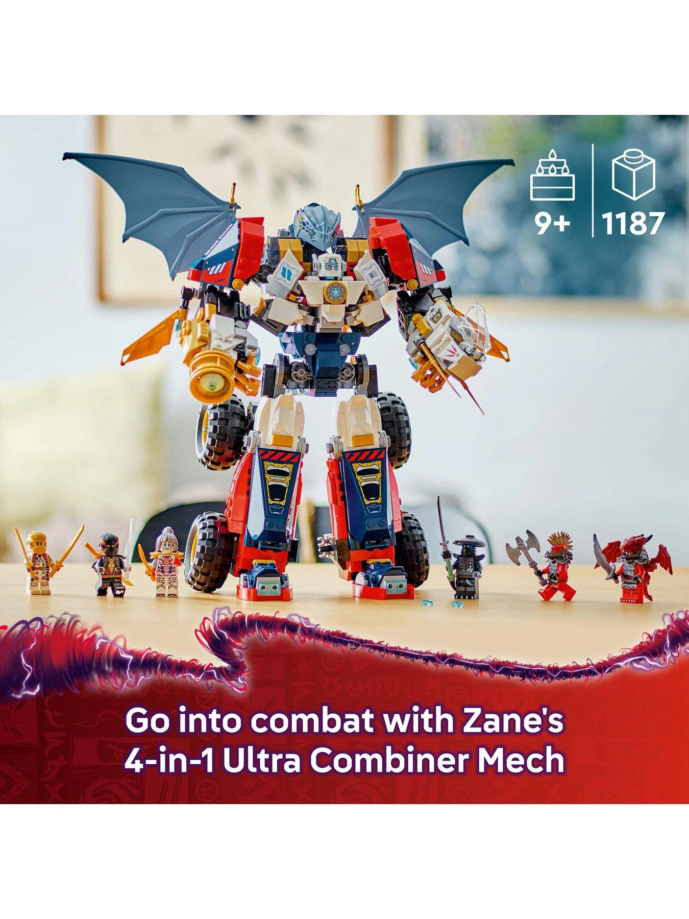 LEGO Ninjago 4in1 Zane’s Ultra Combiner Mech 71834 | Very