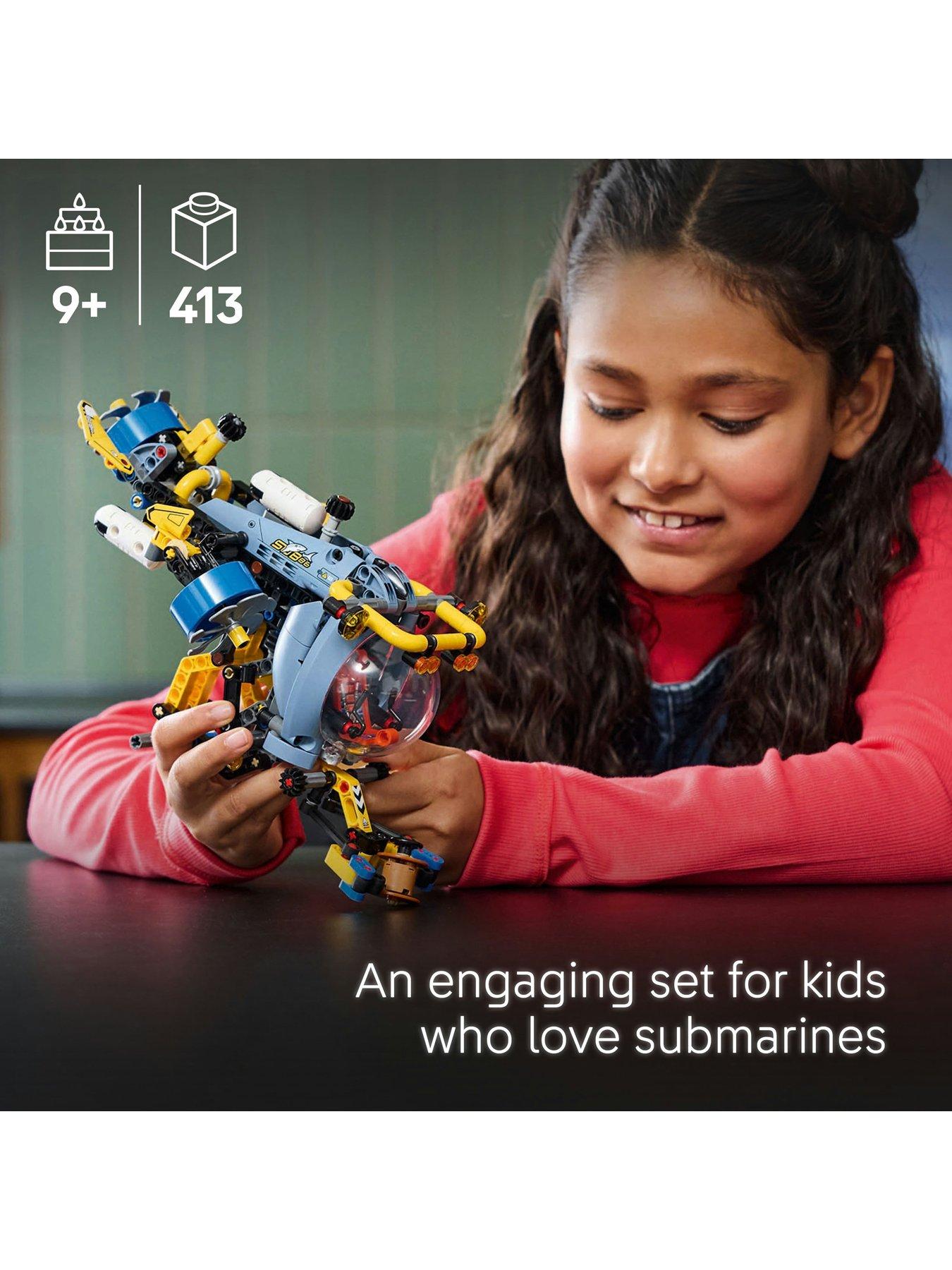 LEGO Technic Deep-Sea Research Submarine Toy 42201 | Very