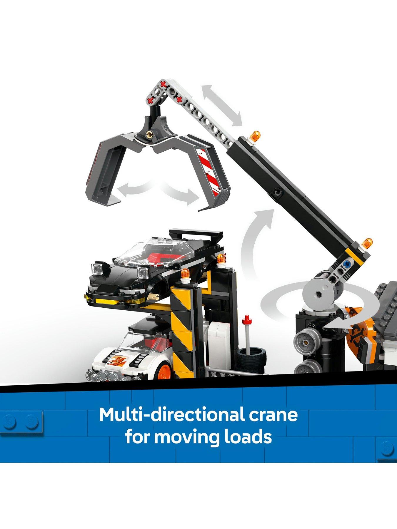 LEGO City Scrapyard with Cars and Crane Toy 60472 | Very