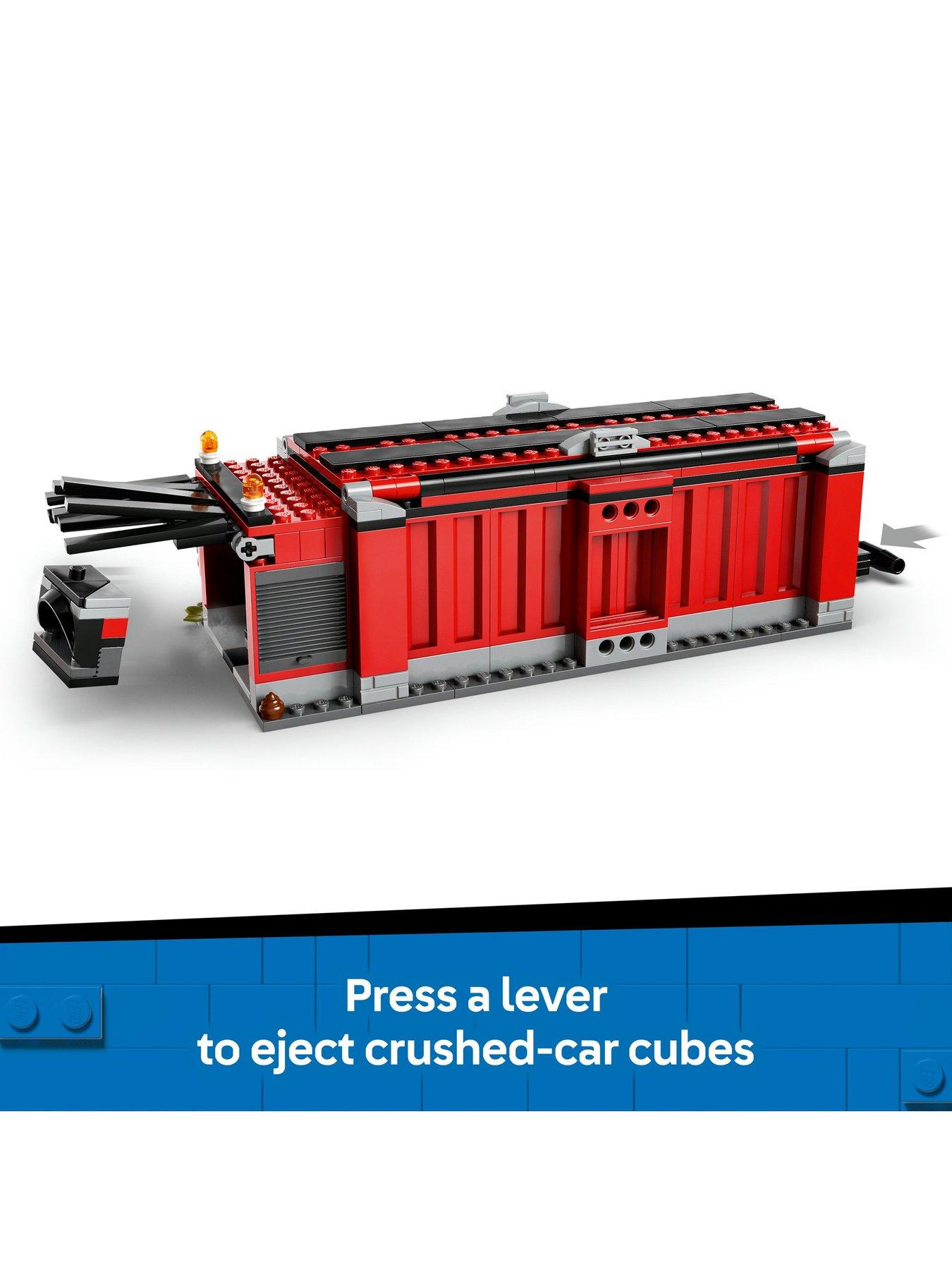 LEGO City Scrapyard with Cars and Crane Toy 60472 | Very