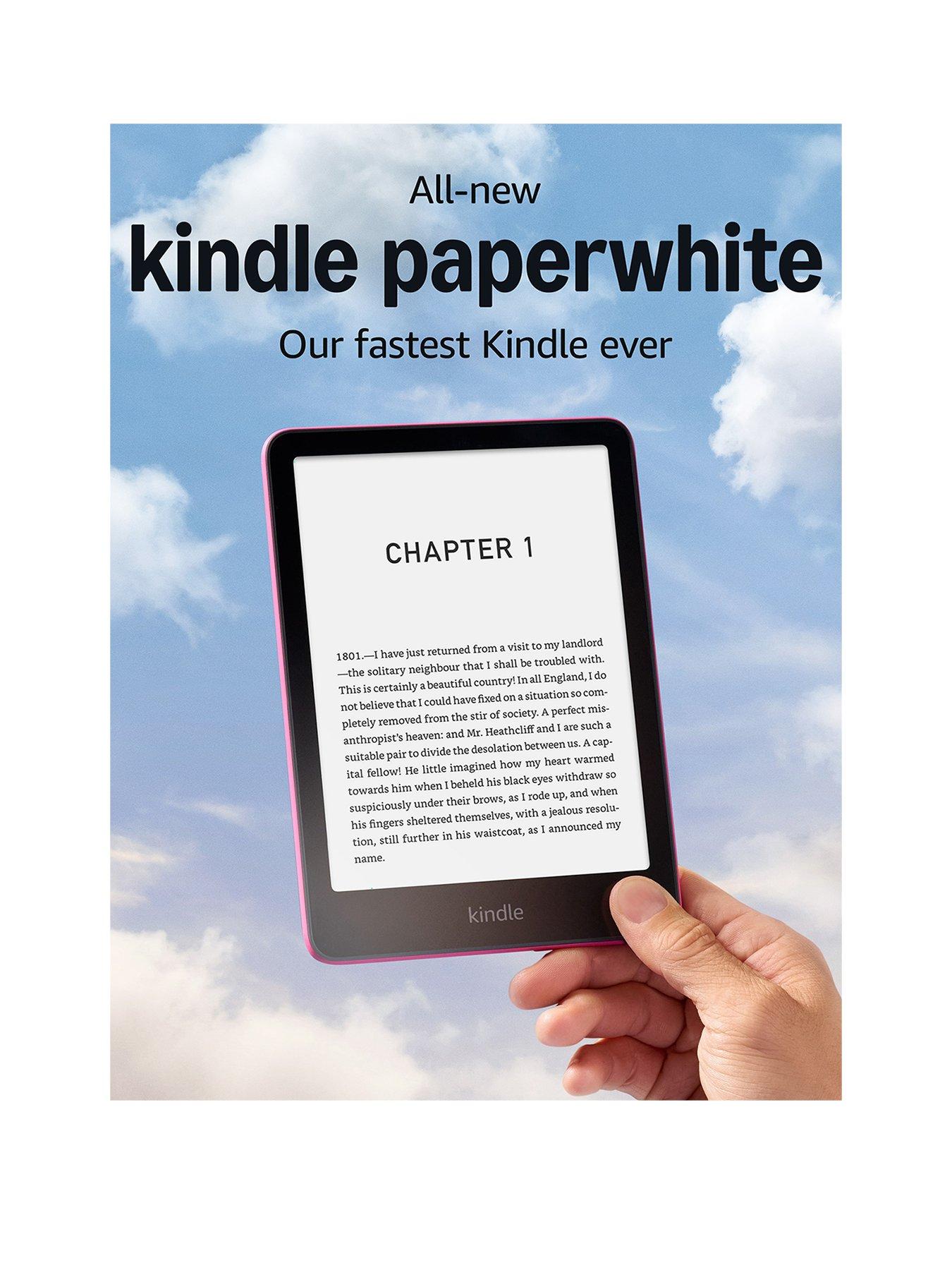 Amazon Kindle Paperwhite (16 GB) - With Ads - Raspberry | Very