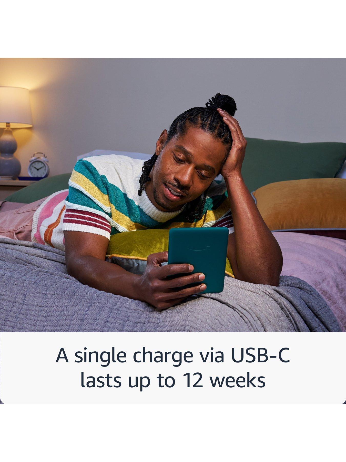 Amazon Kindle Paperwhite (16 GB) - With Ads - Raspberry | Very