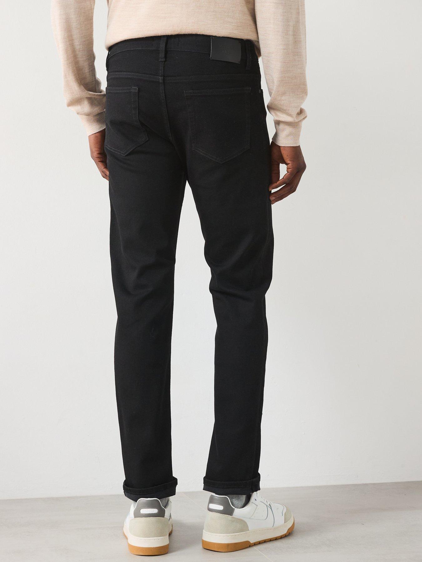Mango Patrick Smart Straight Fit Jeans - Black | Very