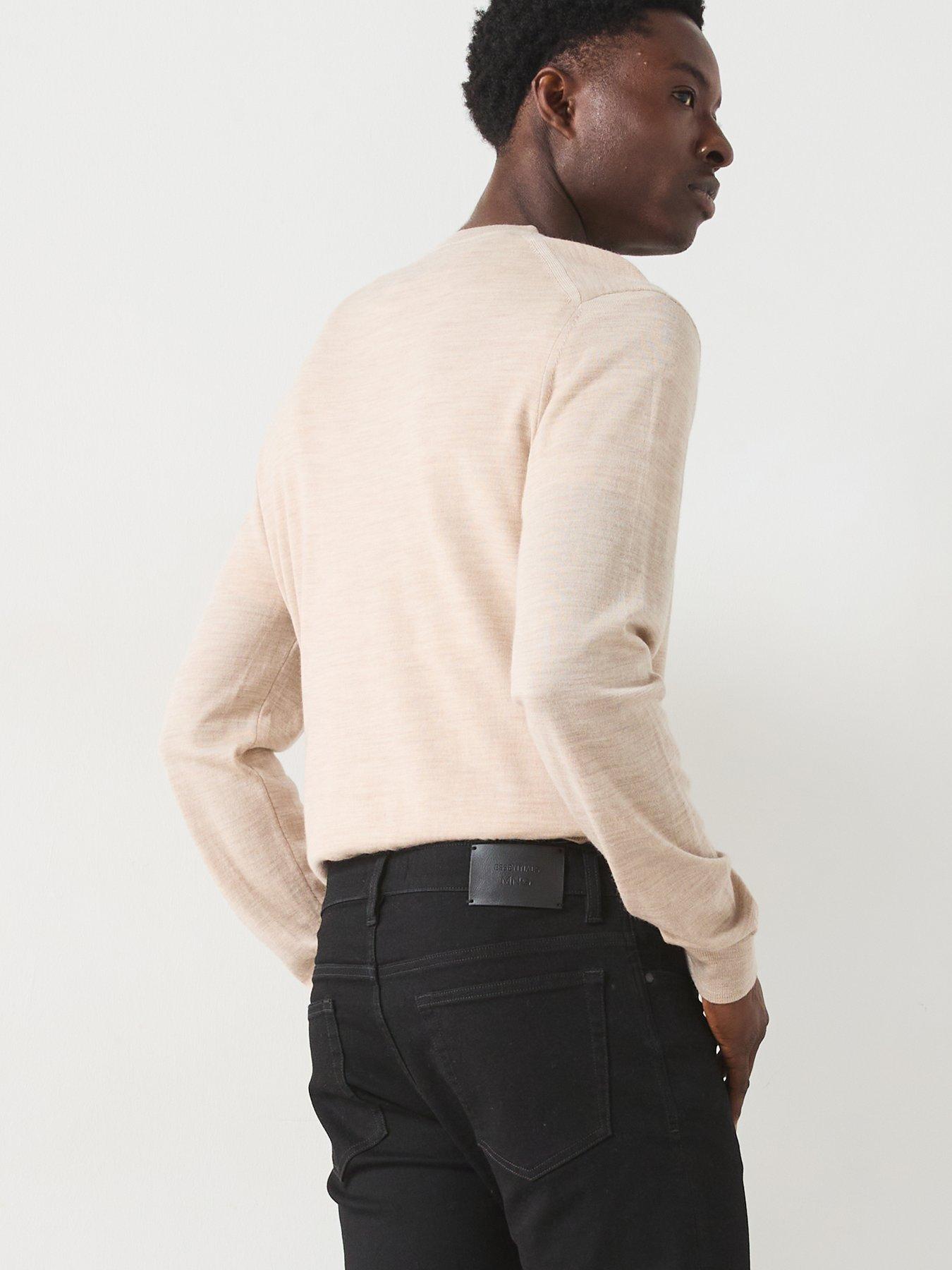 Mango Patrick Smart Straight Fit Jeans - Black | Very