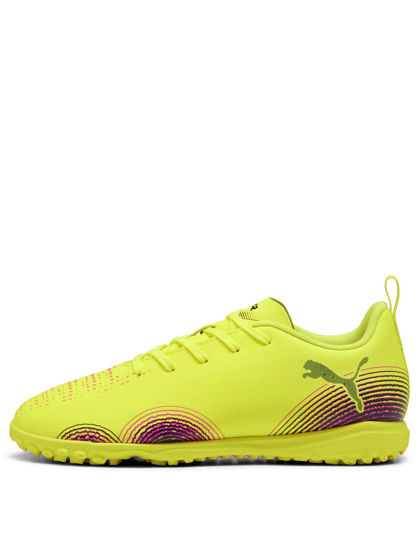 Puma Junior Future 8 Play Astro Turf Football Boots - Yellow | Very