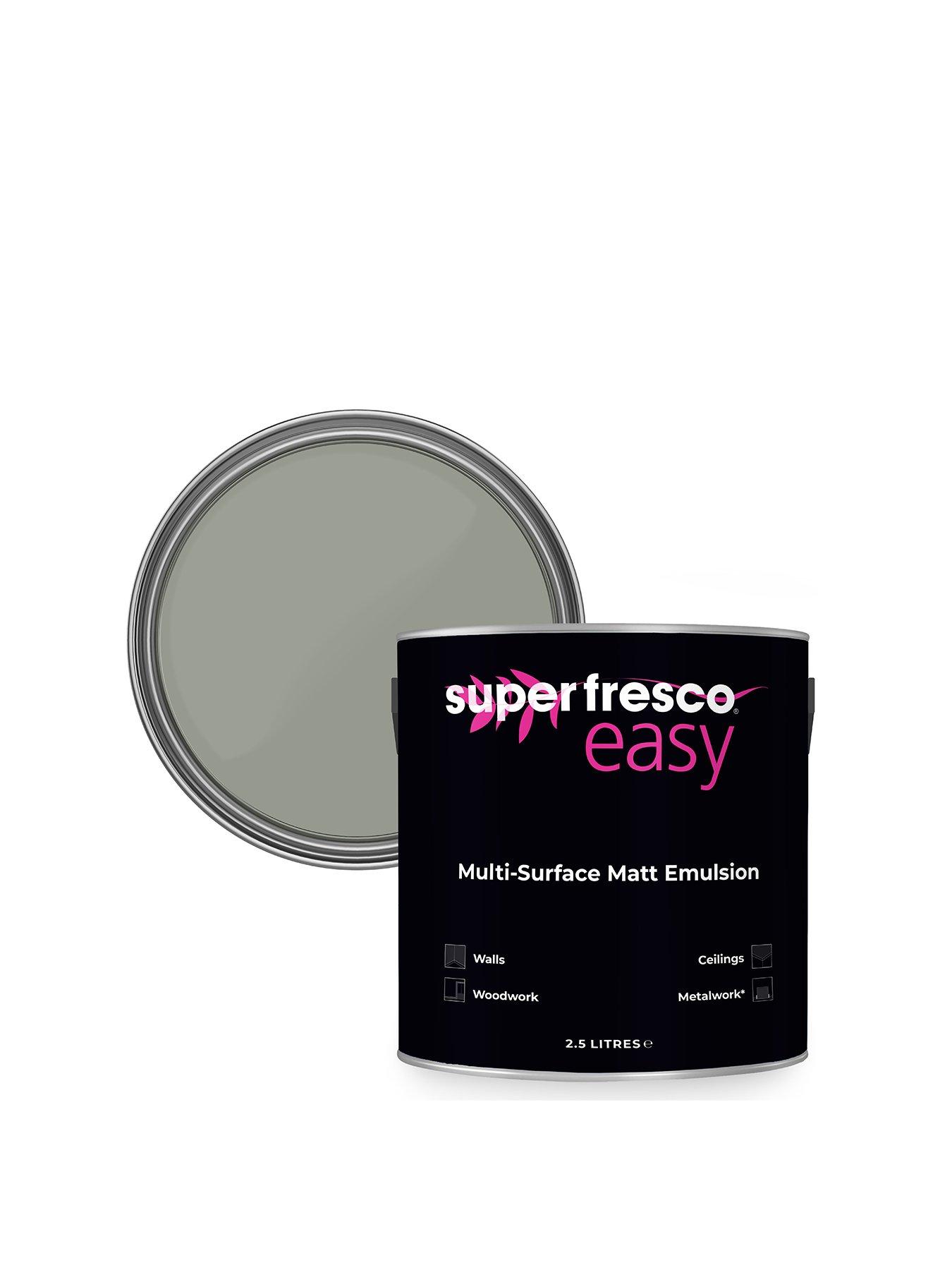 Superfresco Easy Paint Multi-Surface Matt Emulsion 2.5L - Garden ...