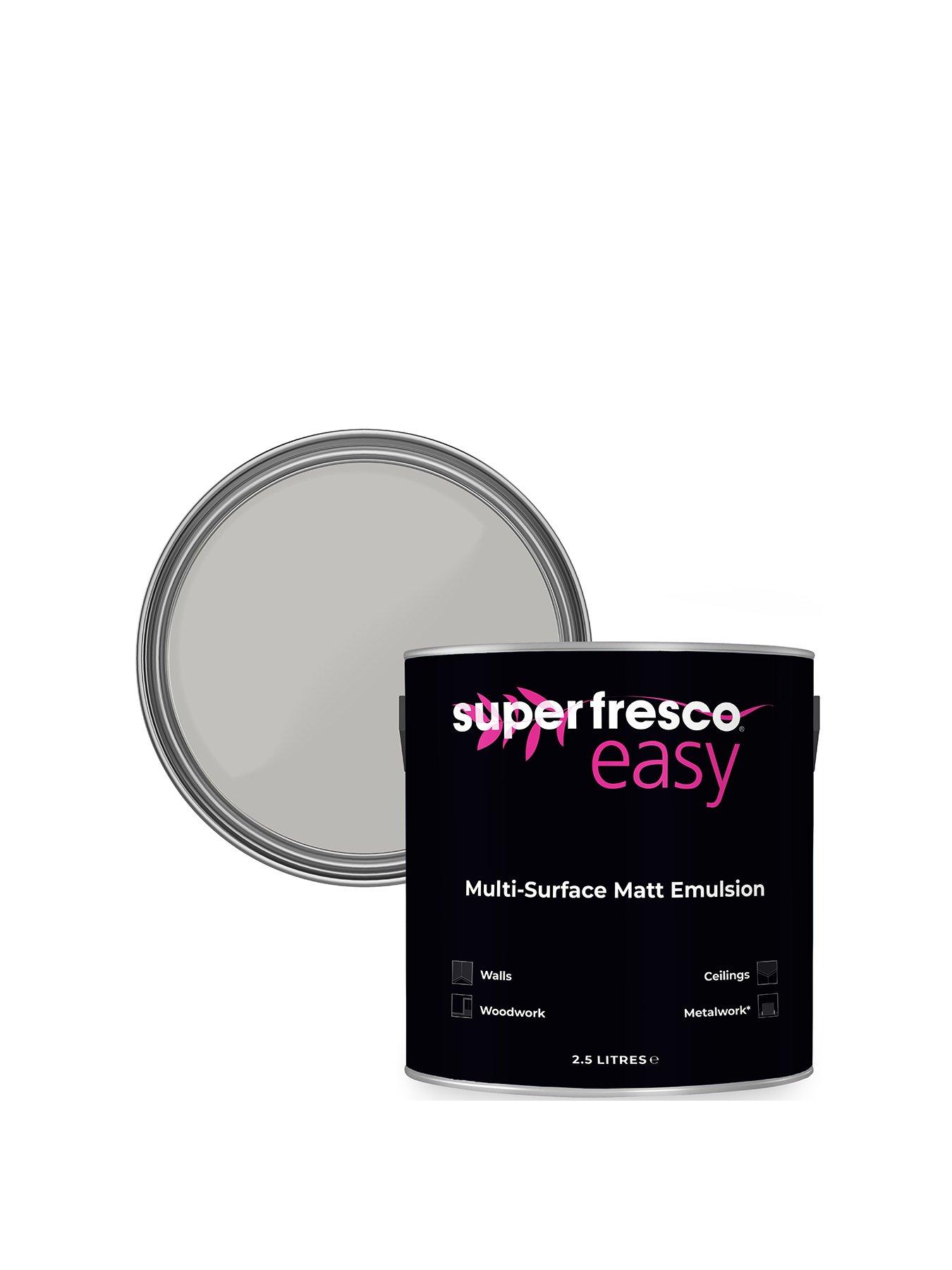 Superfresco Easy Paint Multi-Surface Matt Emulsion 2.5L - Less Is More ...