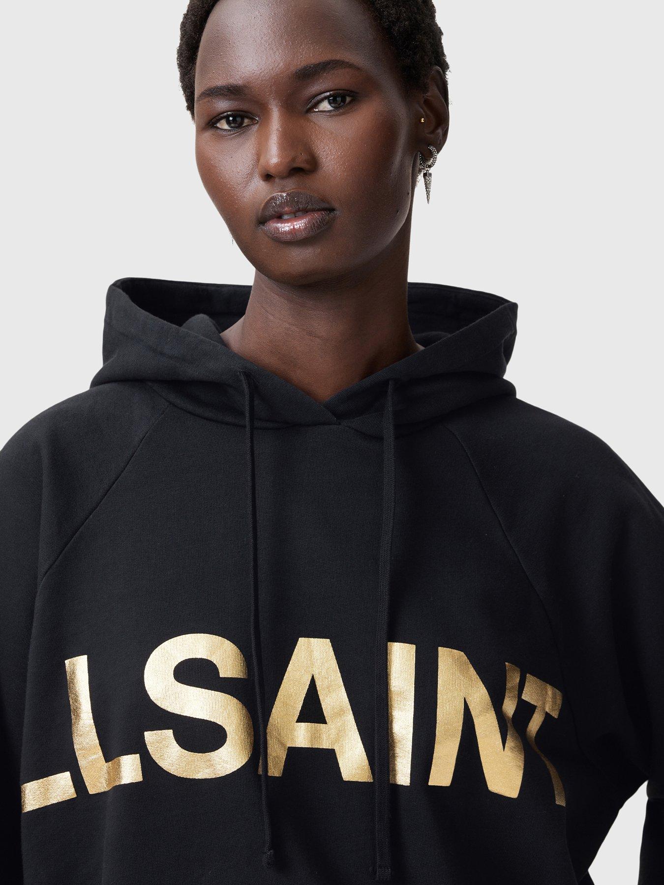 AllSaints Talon Biggy Hoody - Black | Very.co.uk