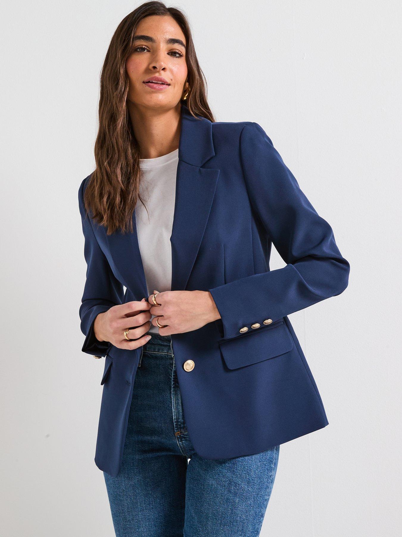 Womens Blue Blazers - Very