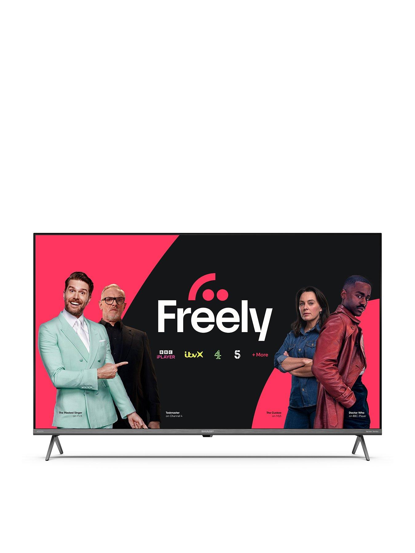 Sharp 43GM6245K 43-inch UHD 4K Q-LED TiVo Smart TV with Freely | Very