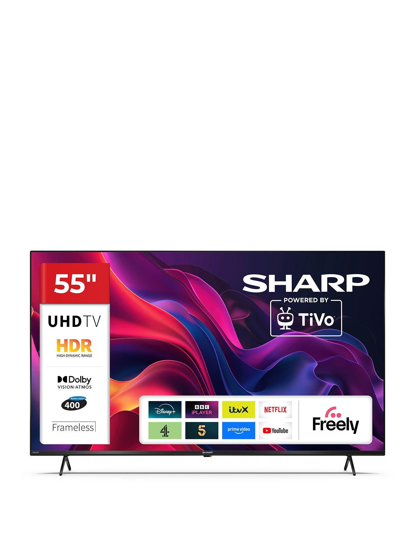Sharp 55GK4245K 55-inch UHD 4K TiVo+ Smart TV with Freely | Very
