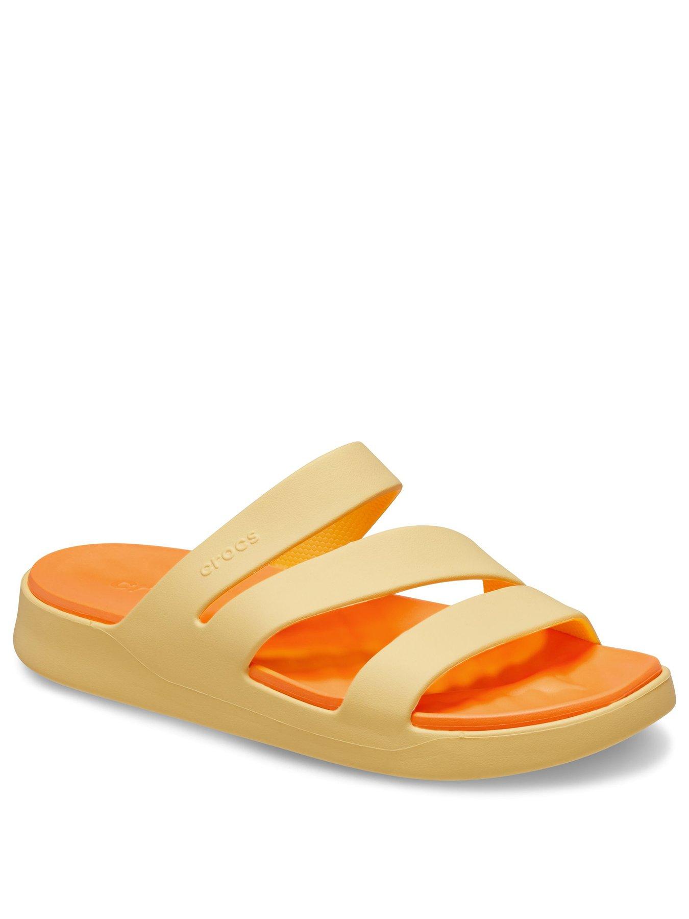 Crocs Getaway Strappy Sandal - Orange | Very